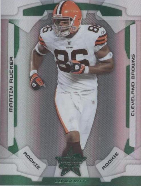 2008 Leaf Rookies & Stars Longevity - Rookie Emerald #163 Martin Rucker ...