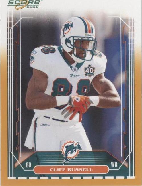 2006 Score - Gold #146 Cliff Russell /600 for sale online | eBay
