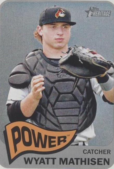 2014 Topps Heritage Minor League Edition - #165 Wyatt Mathisen (RC) for ...