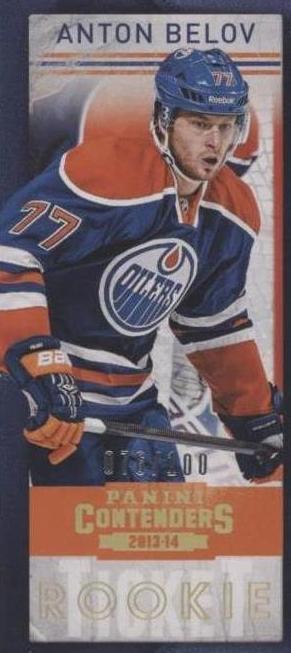 2013-14 Panini Playoff Contenders - Rookie Anton Belov #127 Gold /100 (RC) for sale online | eBay