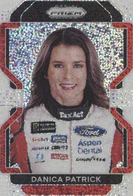 2022 Panini Prizm - Profiles White Sparkles Prizm #75 Danica Patrick ...