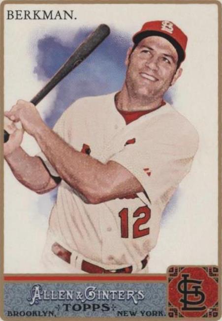 2011 Topps Allen & Ginter's - Lance Berkman #338 Glossy /999 for sale ...