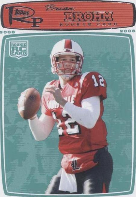 2008 Topps Rookie Progression - Brian Brohm #170 (RC) for sale online ...