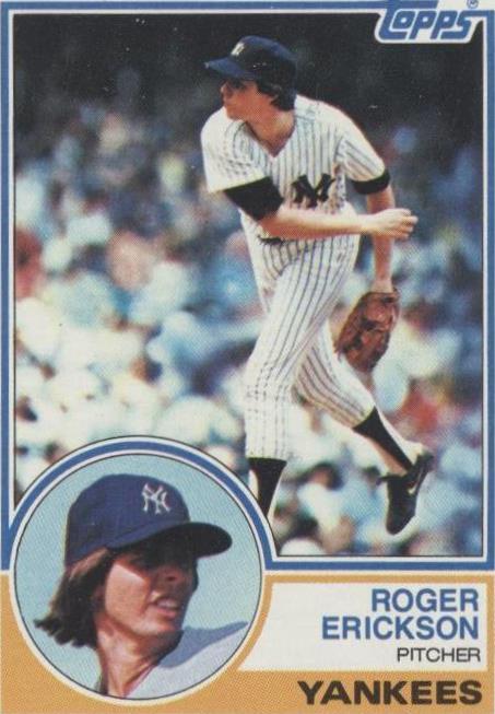 1983 Topps - #539 Roger Erickson for sale online | eBay