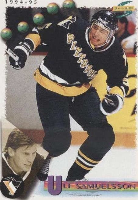 1994-95 Score - Ulf Samuelsson #156 for sale online | eBay