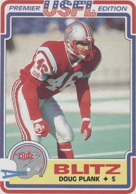 1984 Topps USFL - Doug Plank #24 for sale online | eBay