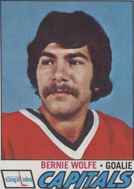 1977-78 Topps - Jersey Has Black and White Collar #138 Bernie Wolfe for ...