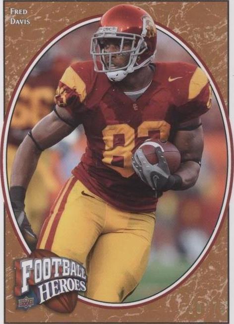 2008 Upper Deck Football Heroes - Rookie Heroes Bronze #145 Fred Davis ...