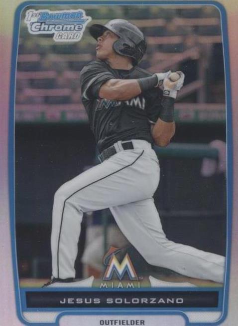 2012 Bowman Chrome - Prospects Jesus Solorzano #BCP178 Refractor (RC) for sale online | eBay