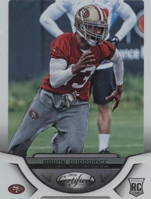 2016 Panini Certified - Rookies Aaron Burbridge #185 Mirror /499 (RC ...