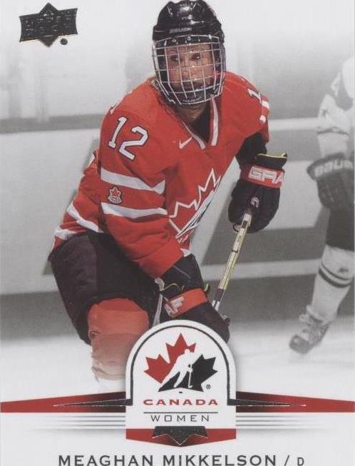 2014 Upper Deck Team Canada Juniors - #79 Meaghan Mikkelson (RC) for ...