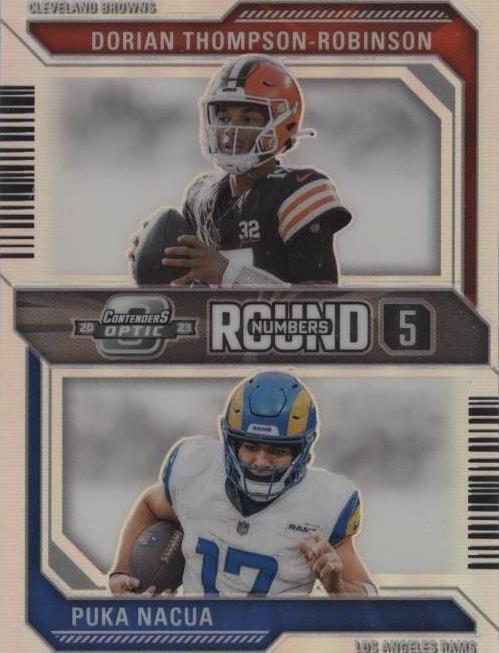 2023 Panini Contenders Optic - Round Numbers Puka Nacua, Dorian ...