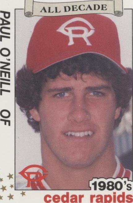 1990 Best Cedar Rapids Reds All Decade - #5 Paul O'Neill for sale ...
