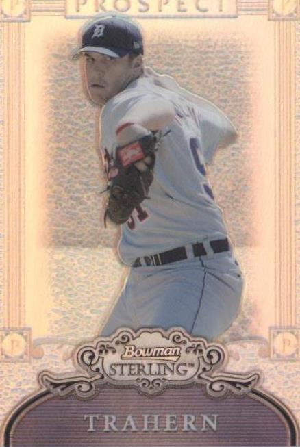 2006 Bowman Sterling - Prospects Refractor #BSP-DT Dallas Trahern /199 ...