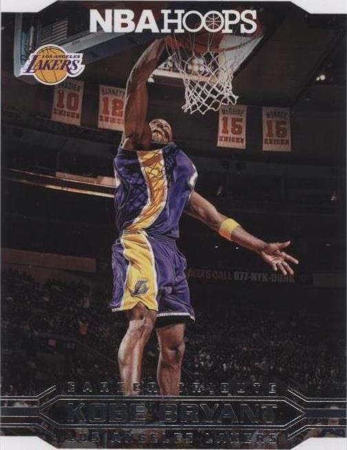2017-18 Panini NBA Hoops - Kobe Bryant Career Tribute #297 Kobe Bryant ...