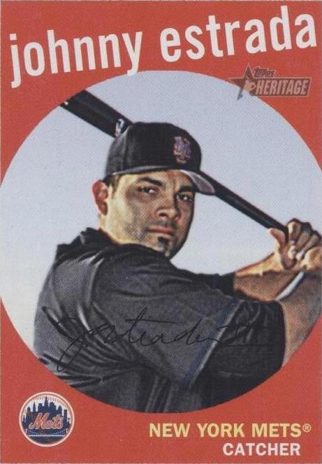 2008 Topps Heritage - #378 Johnny Estrada for sale online | eBay
