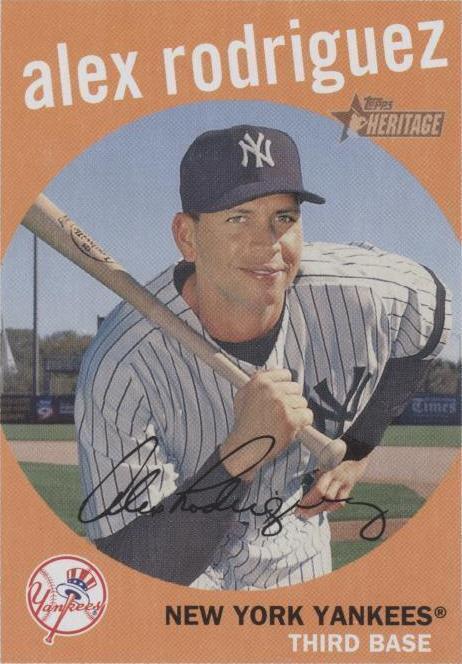 2008 Topps Heritage - Alex Rodriguez #10 for sale online | eBay