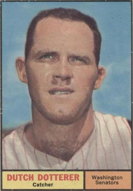1961 Topps - #332 Dutch Dotterer for sale online | eBay