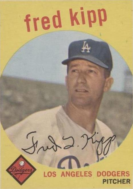 1959 Topps - grey back #258 Fred Kipp (RC) for sale online | eBay