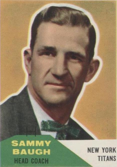 1960 Fleer - #20 Sammy Baugh for sale online | eBay