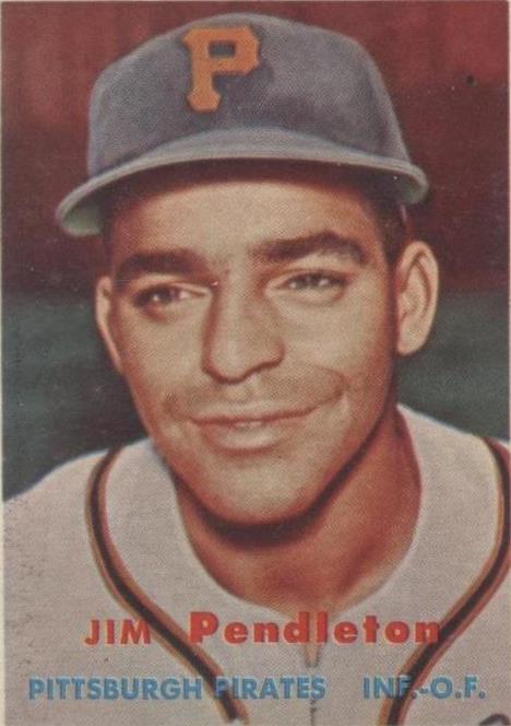 1957 Topps - Scarce Series #327 Jim Pendleton for sale online | eBay