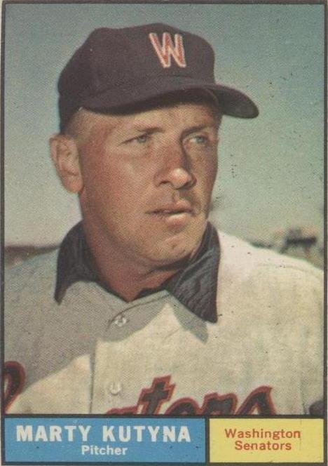 1961 Topps - High # Marty Kutyna #546 for sale online | eBay