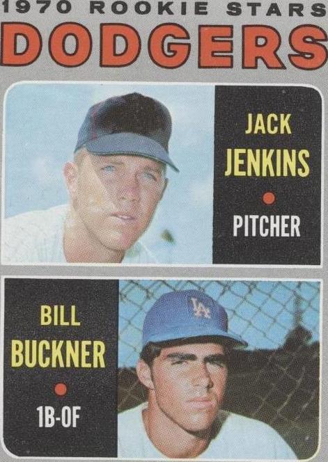 1970 Topps - 1970 Rookie Stars #286 Bill Buckner, Jack Jenkins (RC) for ...