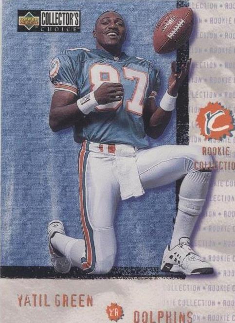 1997 Upper Deck Collector's Choice - #329 Yatil Green (RC) for sale ...