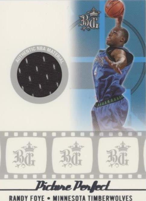 2006-07 Topps Big Game - Picture Perfect Jersey #PPJ-RF Randy Foye /99 ...