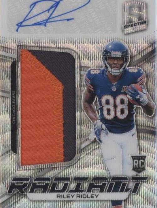 2019 Panini Spectra - Radiant Rookie Patch Signatures Wave Prizm #RRPS ...