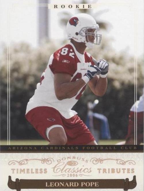 2006 Donruss Classics - Rookie Timeless Tributes #128 Leonard Pope /100 ...