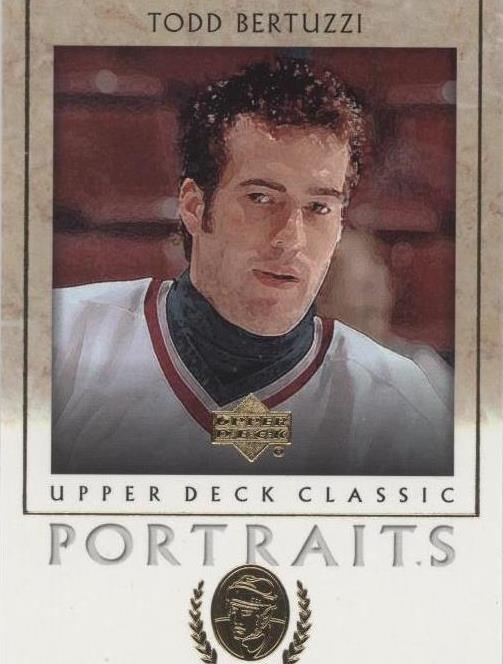 2002-03 Upper Deck Classic Portraits - #95 Todd Bertuzzi for sale ...