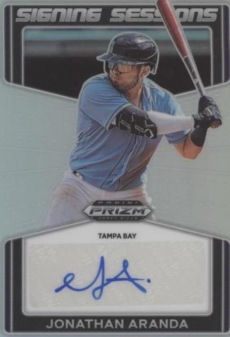 2022 Panini Prizm Draft Picks - Signing Sessions #SS-JA Jonathan Aranda ...