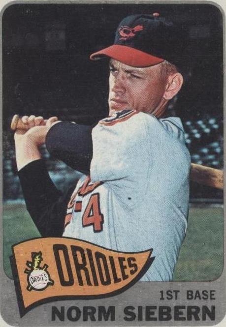 1965 Topps - #455 Norm Siebern for sale online | eBay