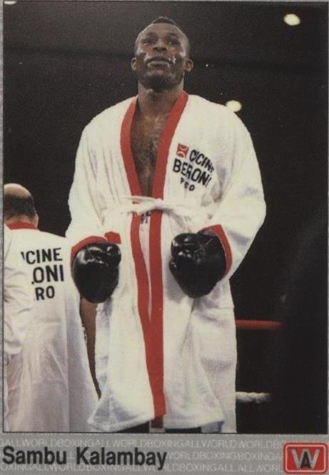 1991 All World Boxing - #95 Sambu Kalambay for sale online | eBay
