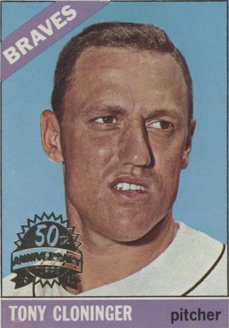 2015 Topps Heritage High Number - 1966 Buybacks Tony Cloninger #10 for ...