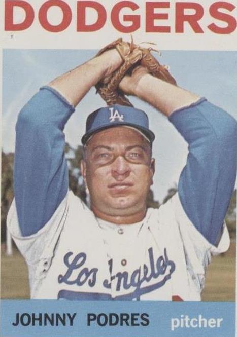 1964 Topps - High # #580 Johnny Podres for sale online | eBay