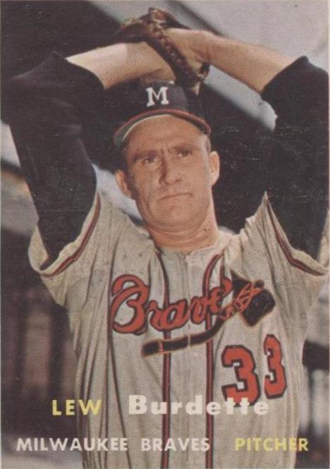 1957 Topps - #208 Lew Burdette for sale online | eBay