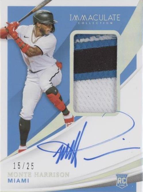 2021 Panini Immaculate Collection - Rookie Patch Autographs Monte ...
