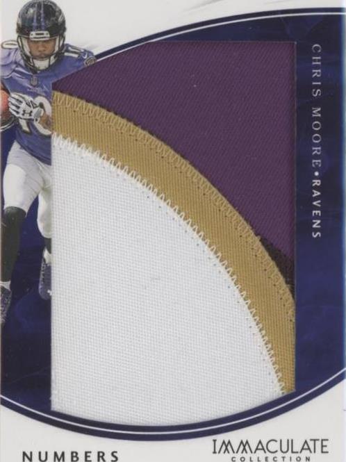 2016 Panini Immaculate Collection - Immaculate Numbers #CMO Chris Moore ...