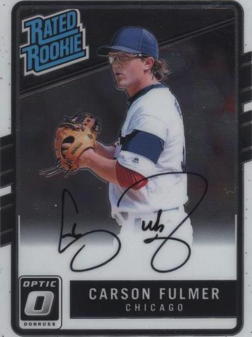 2017 Panini Donruss Optic - Rated Rookies Signatures #RRS-CF Carson ...