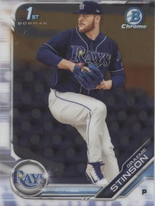 2019 Bowman Draft - Chrome Graeme Stinson #BDC-116 (RC) for sale online ...