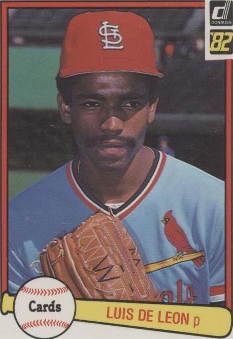 1982 Donruss - Luis DeLeon #588 (RC) for sale online | eBay