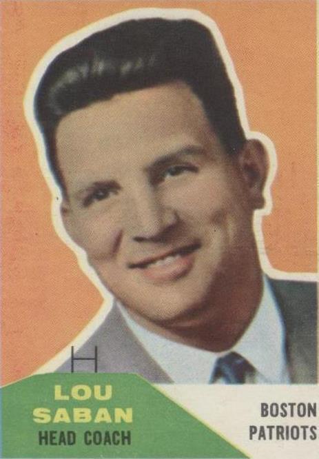 1960 Fleer - Lou Saban #55 (RC) for sale online | eBay