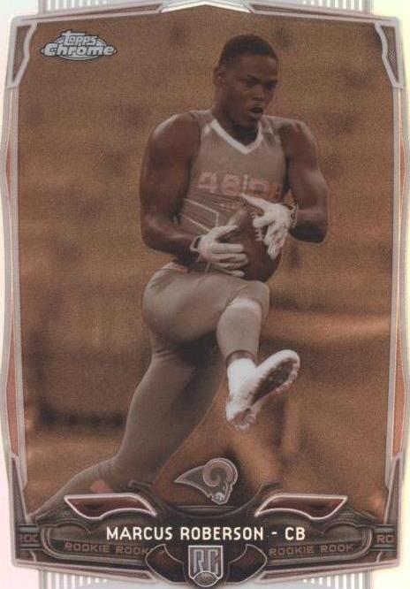 2014 Topps Chrome - Sepia Refractor #190 Marcus Roberson /99 for sale online | eBay