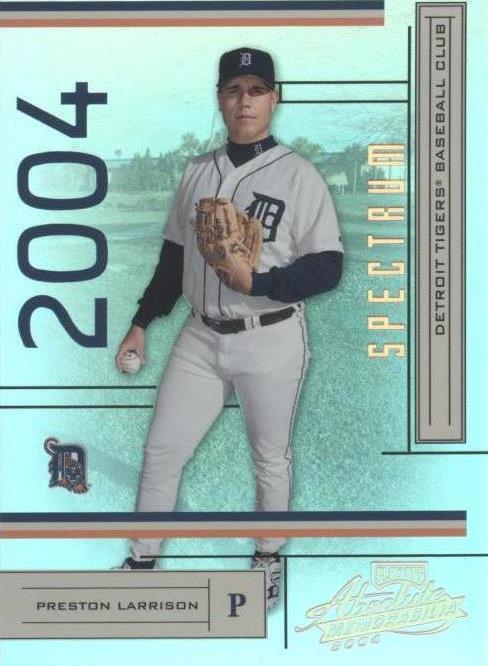 2004 Playoff Absolute Memorabilia - Spectrum Gold #74 Preston Larrison ...