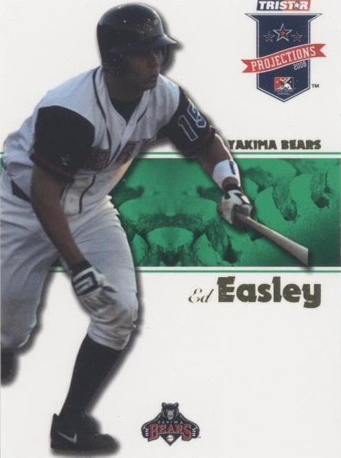 2008 TRISTAR PROjections - Ed Easley #145 Green /50 (RC) for sale ...