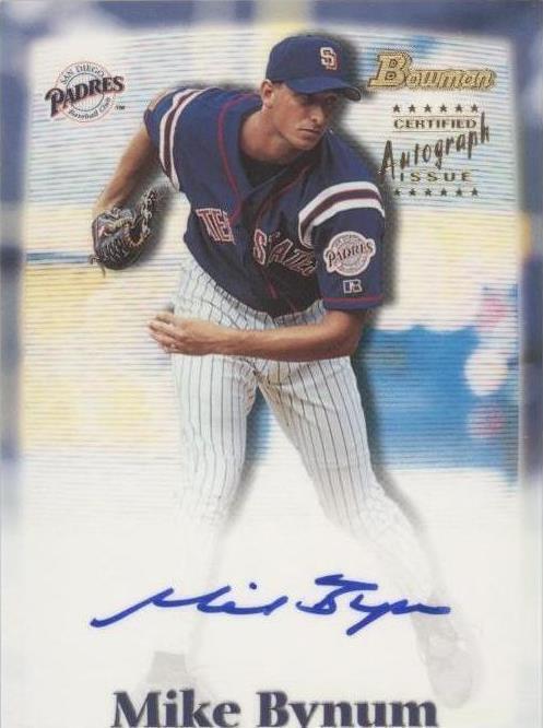 2000 Bowman Draft Picks & Prospects - Autograph Mike Bynum #BDPA57 (AU ...