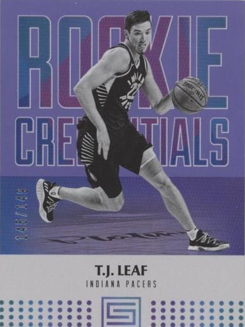 2017-18 Panini Status - Rookie Credentials Purple #27 T.J. Leaf /149 (RC) for sale online | eBay