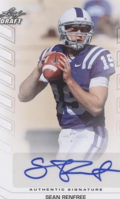 2013 Leaf Draft - Autographs Sean Renfree #BA-SR2 (AU, RC) for sale ...